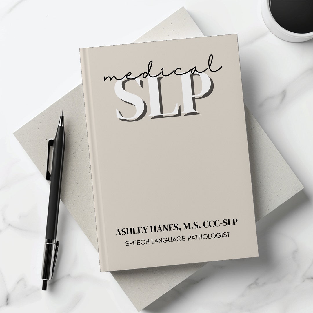 Personalized SLP Notebook, Medical SLP Speech Language Pathology ...