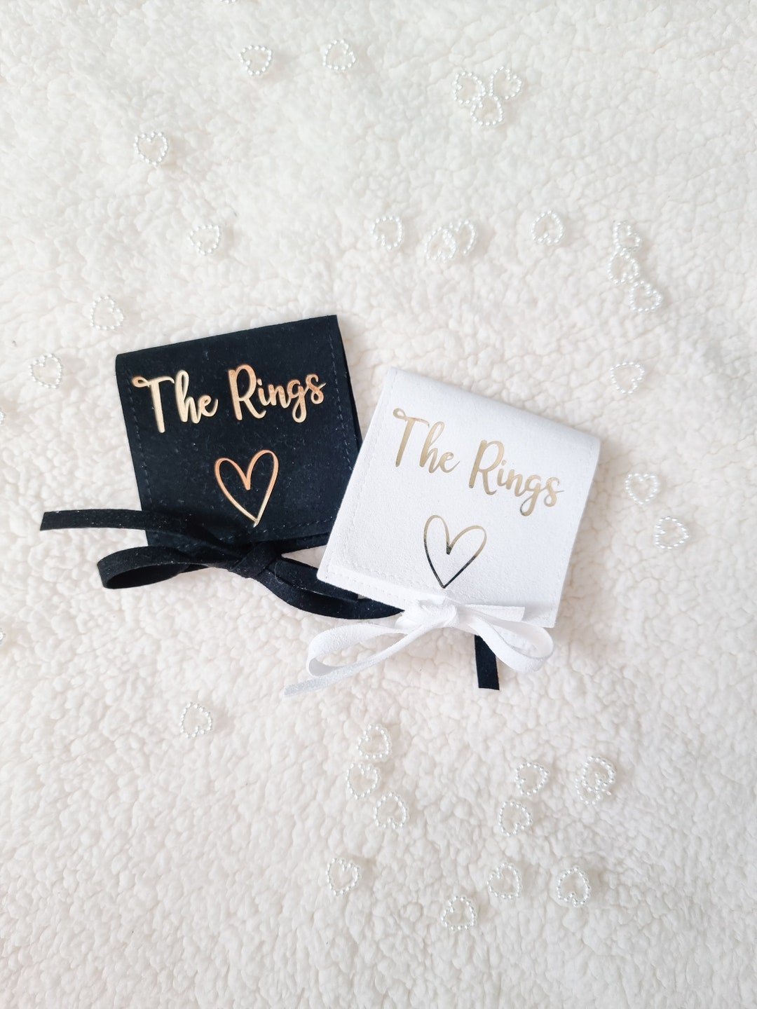 Wedding Ring Pouch, Ring Bag, Ring Pouch, Wedding Ring Box Alternative ...