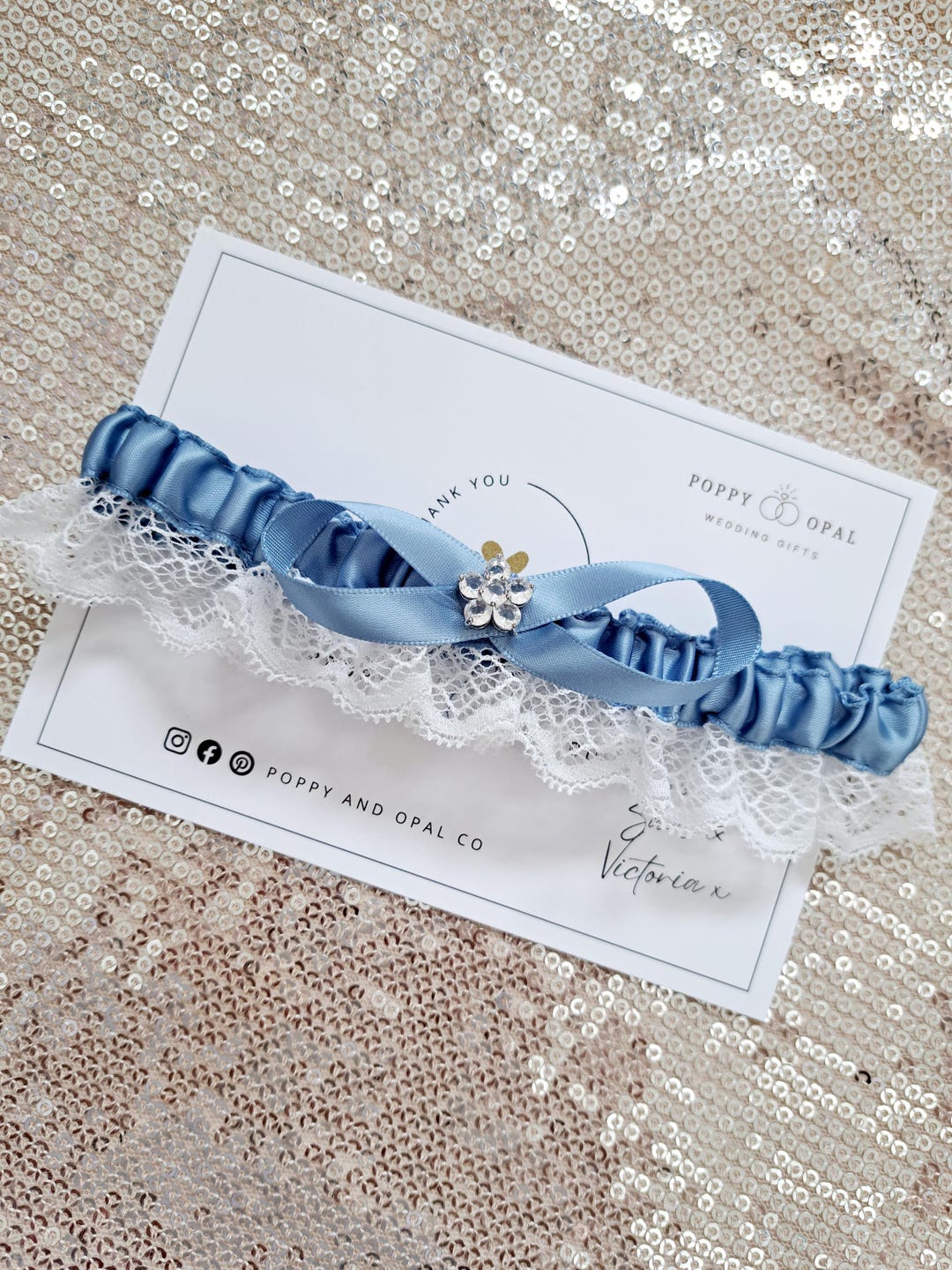 Garter, Wedding Gift for Bride, Something Blue, Wedding Garter ...