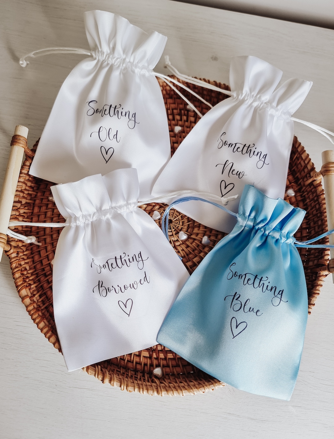 Something Old New Borrowed and Blue Gift Bags, Gift for Bride, Morning ...