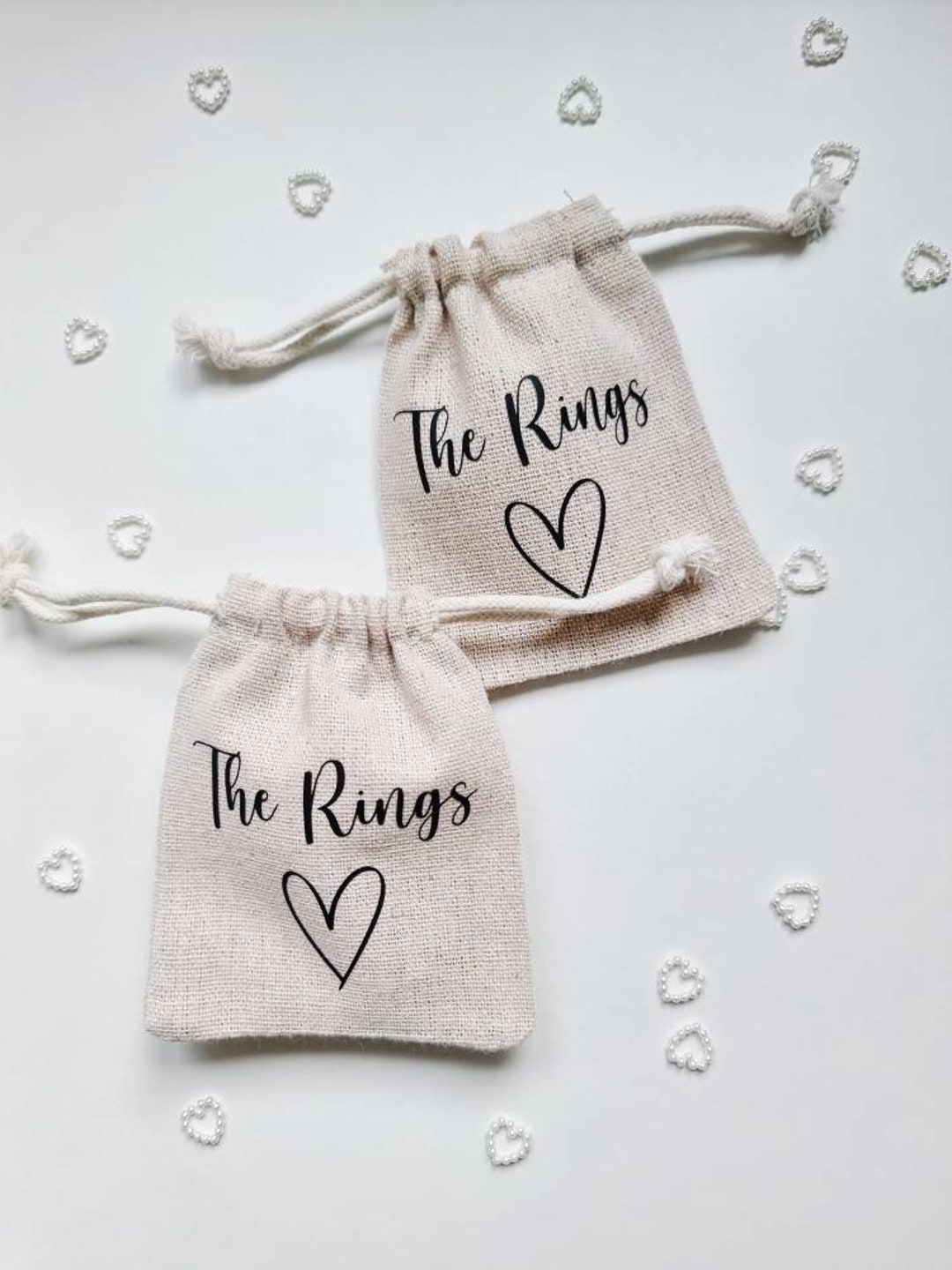 Wedding Ring Pouch, Ring Bag, Ring Pouch, Wedding Ring Box Alternative ...