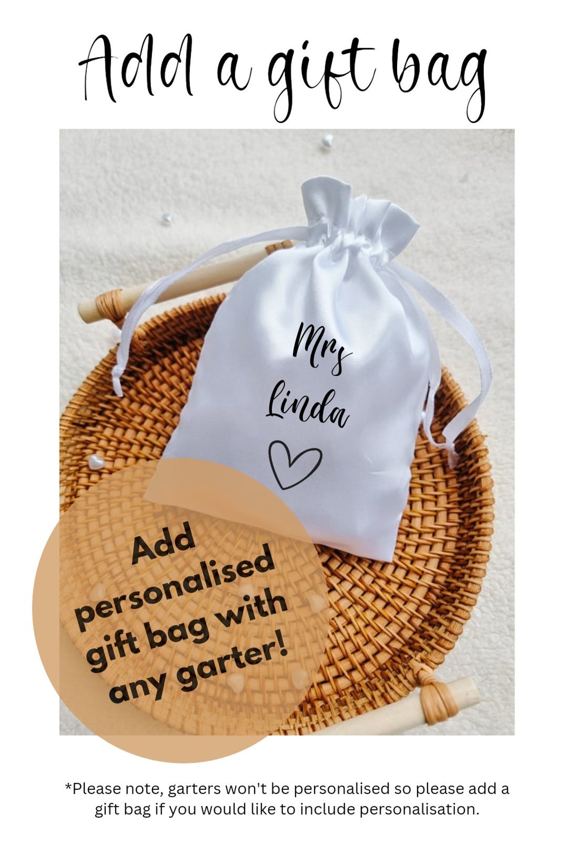 Personalised Garter Gift Set, Wedding Gift for Bride, Something Blue ...