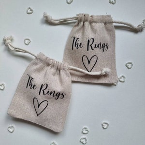 Wedding Ring Pouch, Ring Bag, Ring Pouch, Wedding Ring Box Alternative ...