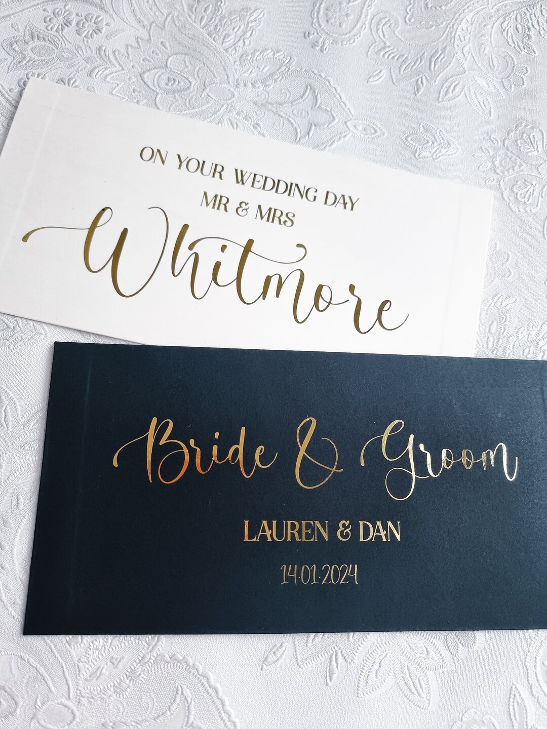 Personalised Wedding Gift Envelopes, Money Wallet, Voucher Gift ...