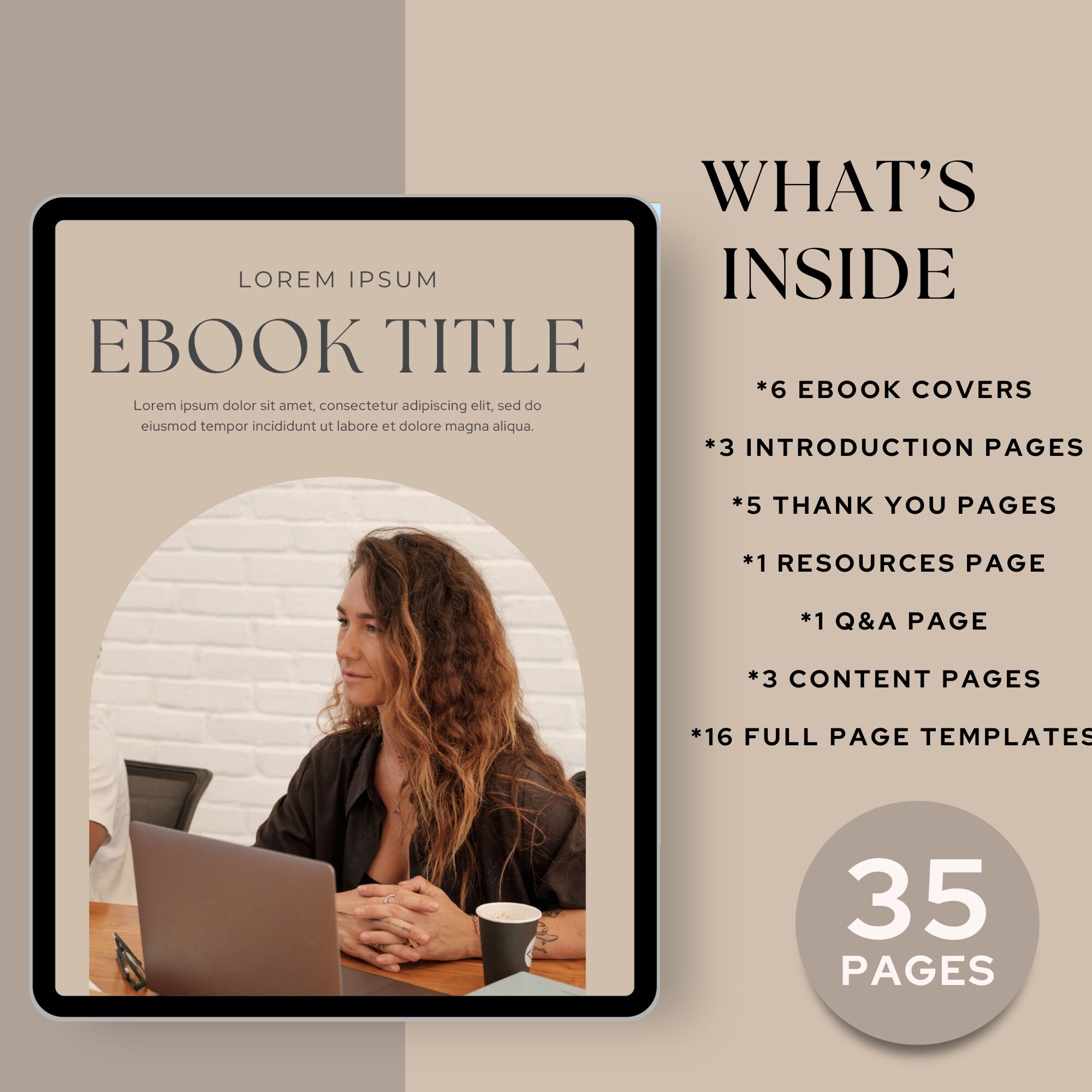Ebook Template Canva Coaching Guide Book Canva Template - Etsy