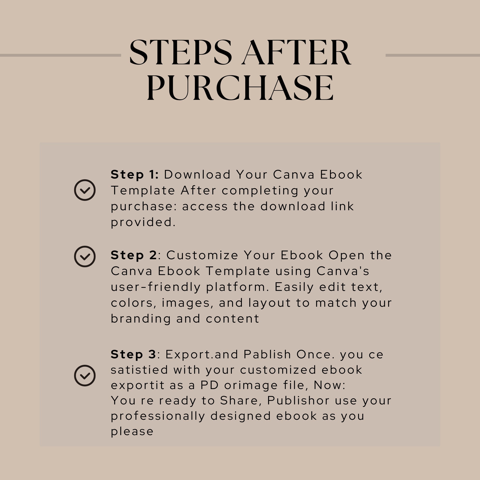 Ebook Template Canva Coaching Guide Book Canva Template - Etsy