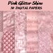 Seamless Glam Glitter and Sequin Textures With Metallic Foil Instant ...