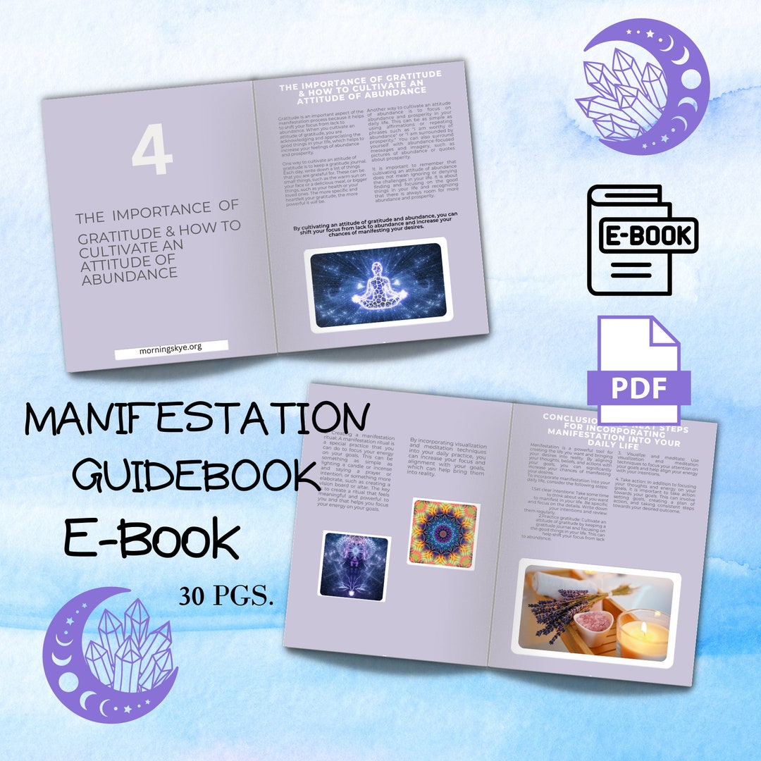 Unlock Your Manifestation Potential: A Step-by-step E-book Guide to the Law of Attraction and ...