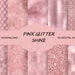 Seamless Glam Glitter and Sequin Textures With Metallic Foil Instant ...