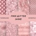 Seamless Glam Glitter and Sequin Textures With Metallic Foil Instant ...