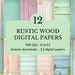 Shabby Wood Background Digital Papers, Feminine Wooden Backgrounds ...