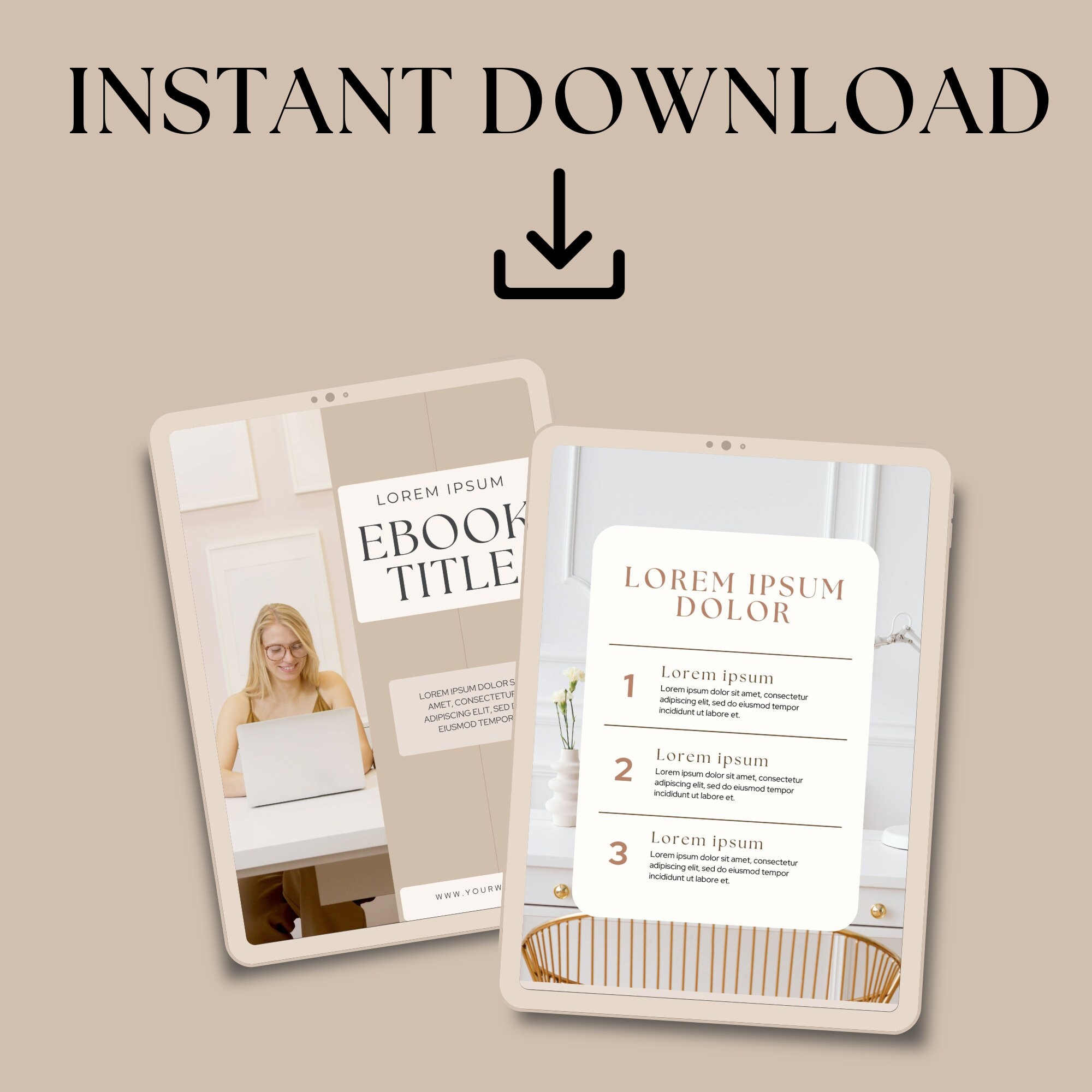 Ebook Template Canva Coaching Guide Book Canva Template - Etsy