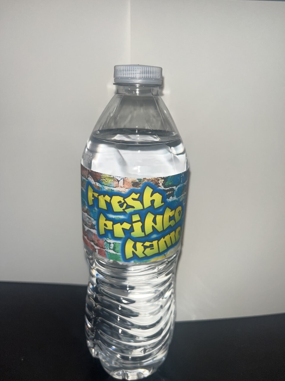 Fresh Prince Water Bottle Label, Pre Cut and Ready to Use - Etsy