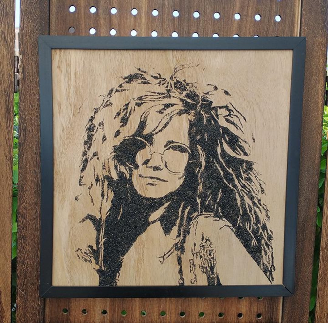 Upcycled Vinyl Record Artist Portraits & Custom Labels - Etsy