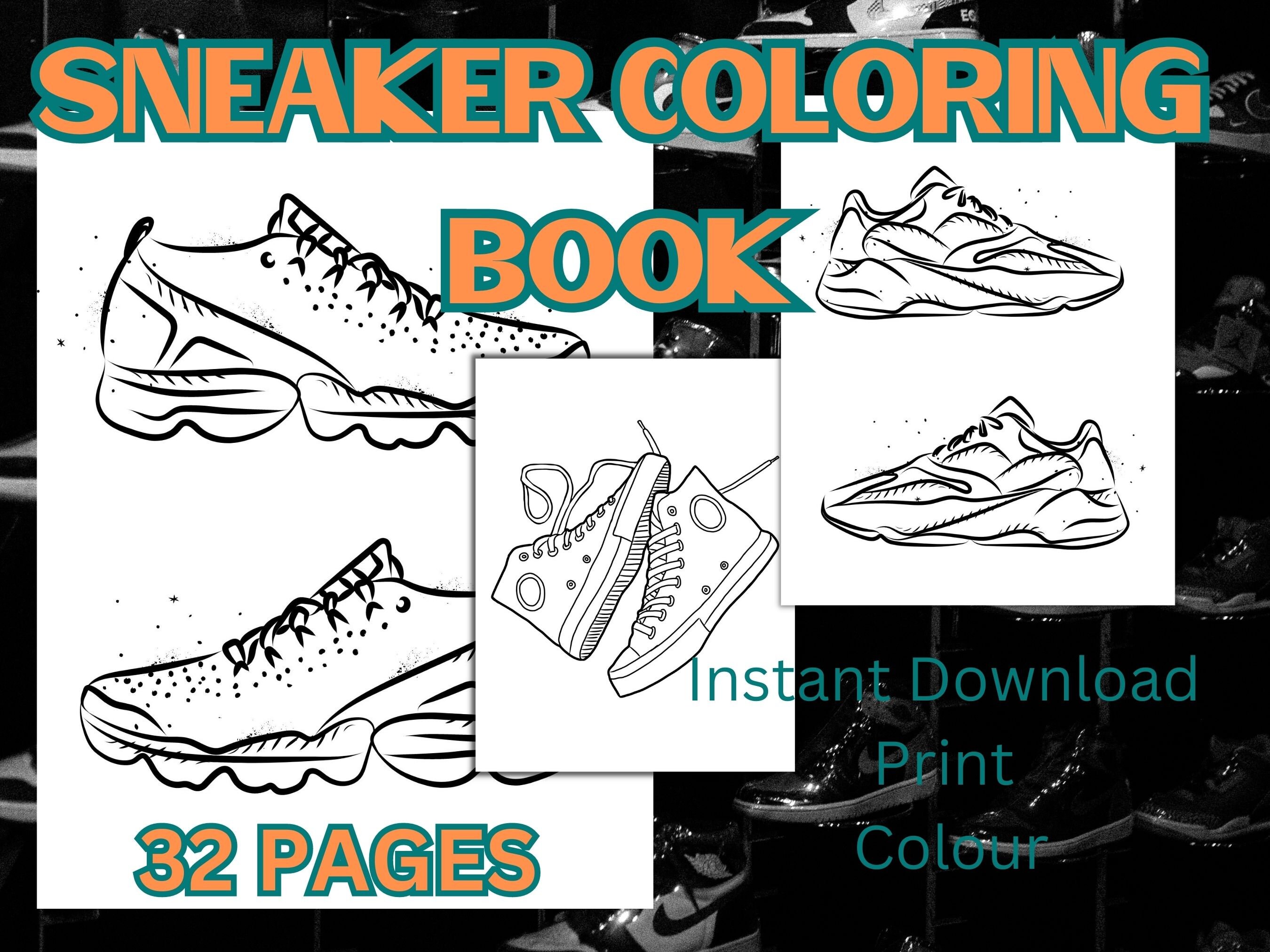 Nike Kd Coloring Pages
