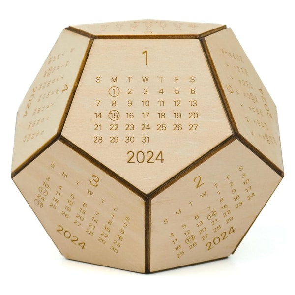 Desk Calendar - Etsy