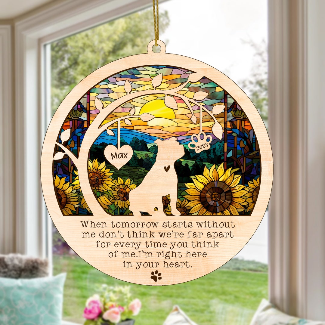 Personalized Staffordshire Bull Terrier Memorial, Spirit Tree ...