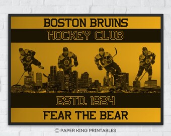 Boston Bruins TD Garden Stadium Poster Print - Etsy