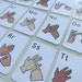 AUSLAN Alphabet Flashcards Printable, Learn Australian Sign Language ...