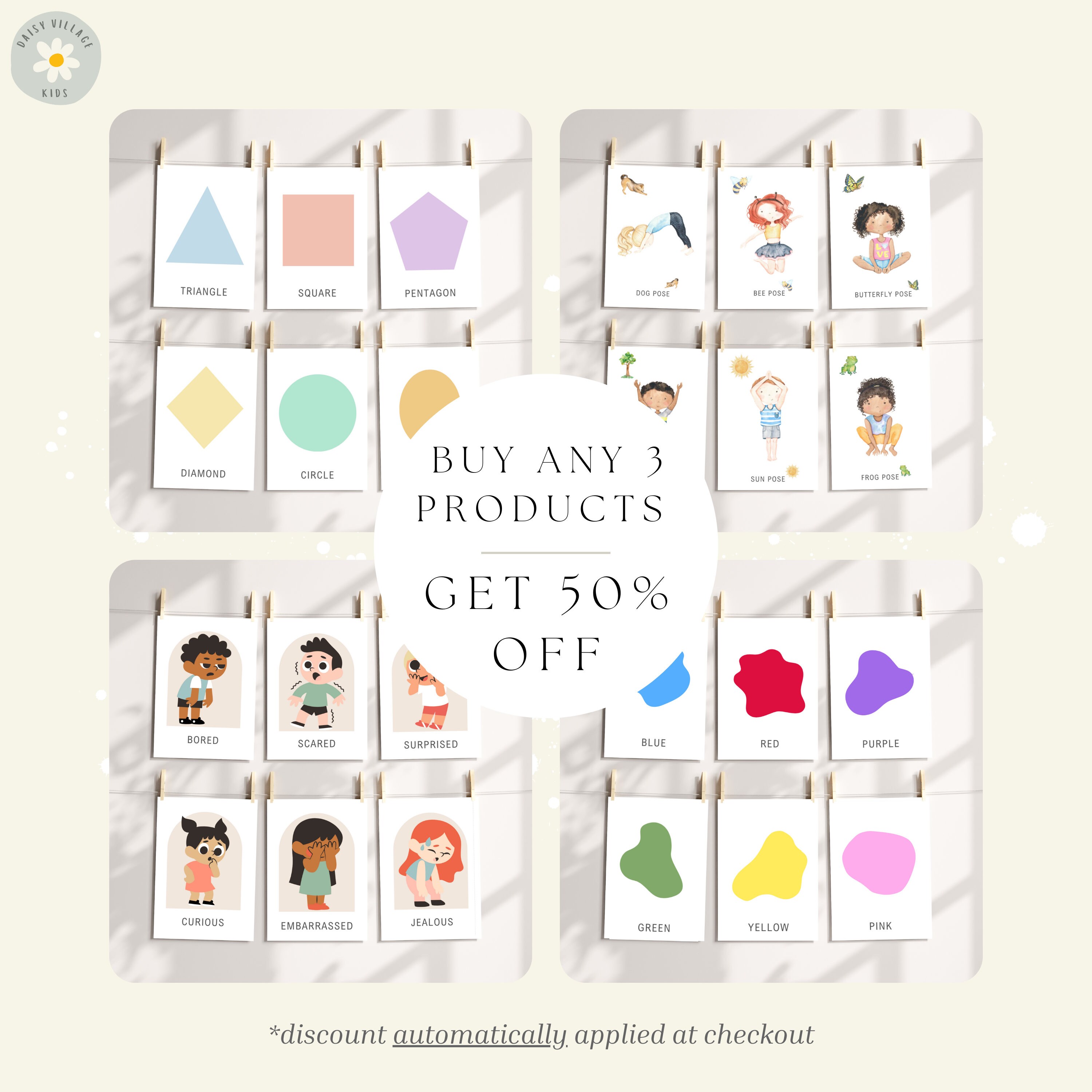 Children's Emotions Poster Printable, Kids Feelings Chart, Emotional ...