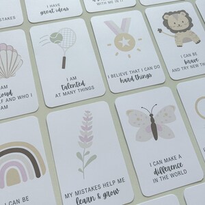 Children’s Affirmation Cards Printable, Positive Mindset for Kids ...