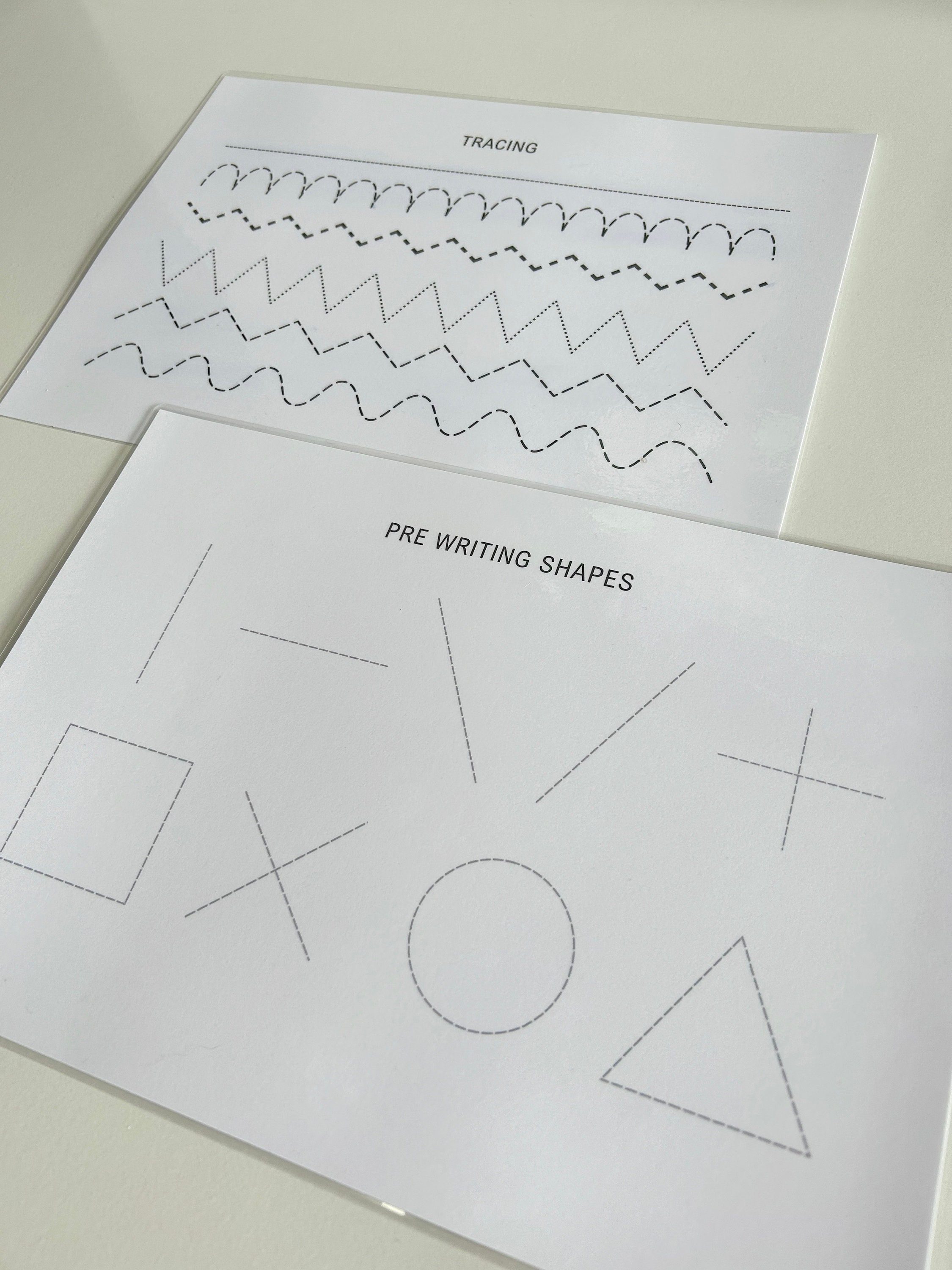 Pre Writing Tracing Sheets Printable, Line Tracing Sheet, Pre Writing ...