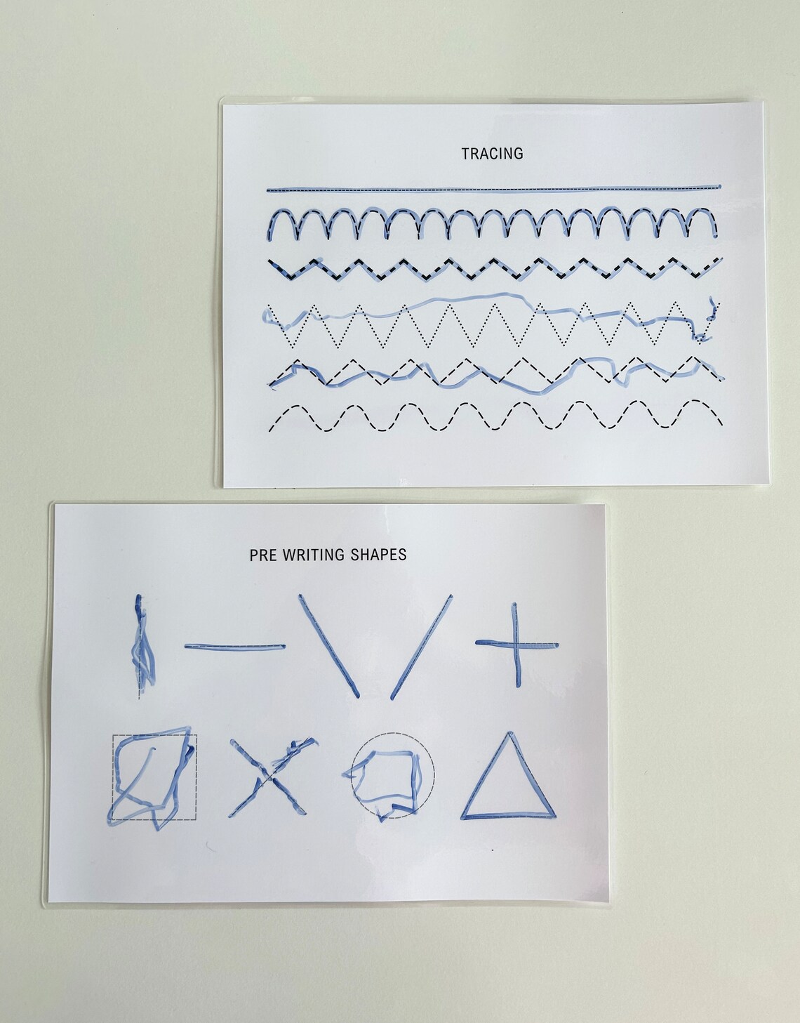 Pre Writing Tracing Sheets Printable, Line Tracing Sheet, Pre Writing ...