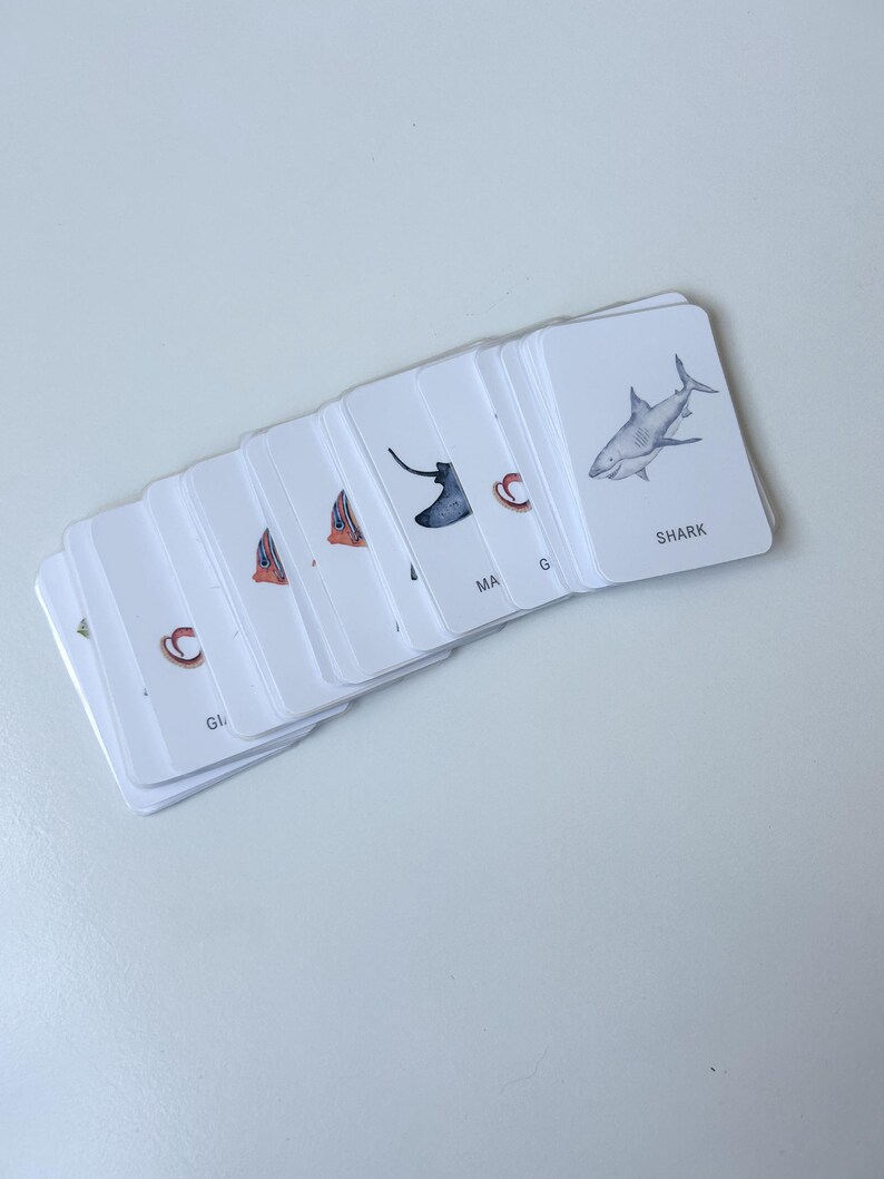 Go Fish Card Game Printable, Family Game, Children's Educational ...