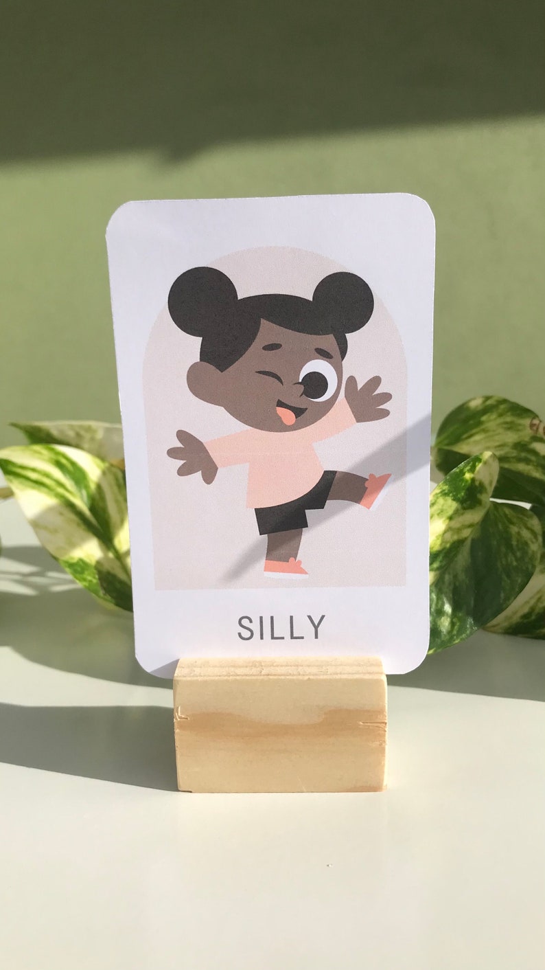 16 Children's Emotions Flashcards Printable, Kids Feelings Cards ...