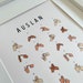 AUSLAN Alphabet Poster Printable, Learn Australian Sign Language ...