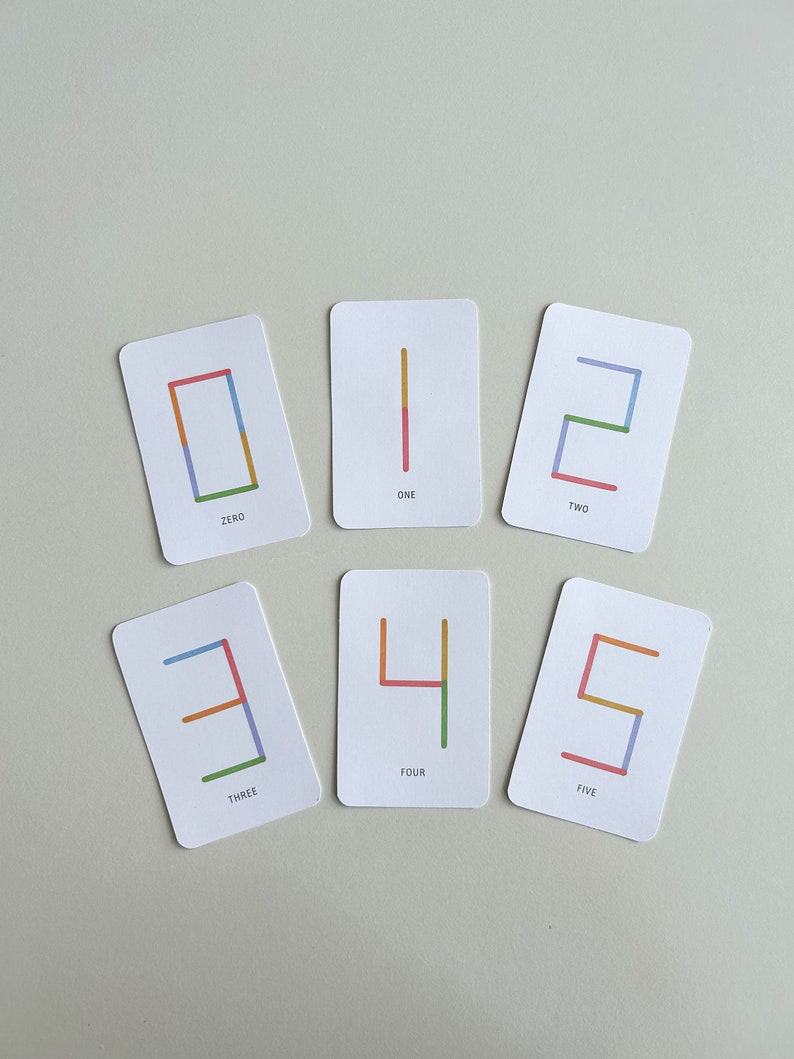0-9 Popsicle Stick Number Cards Printable, Paddle Pop Stick Activity ...