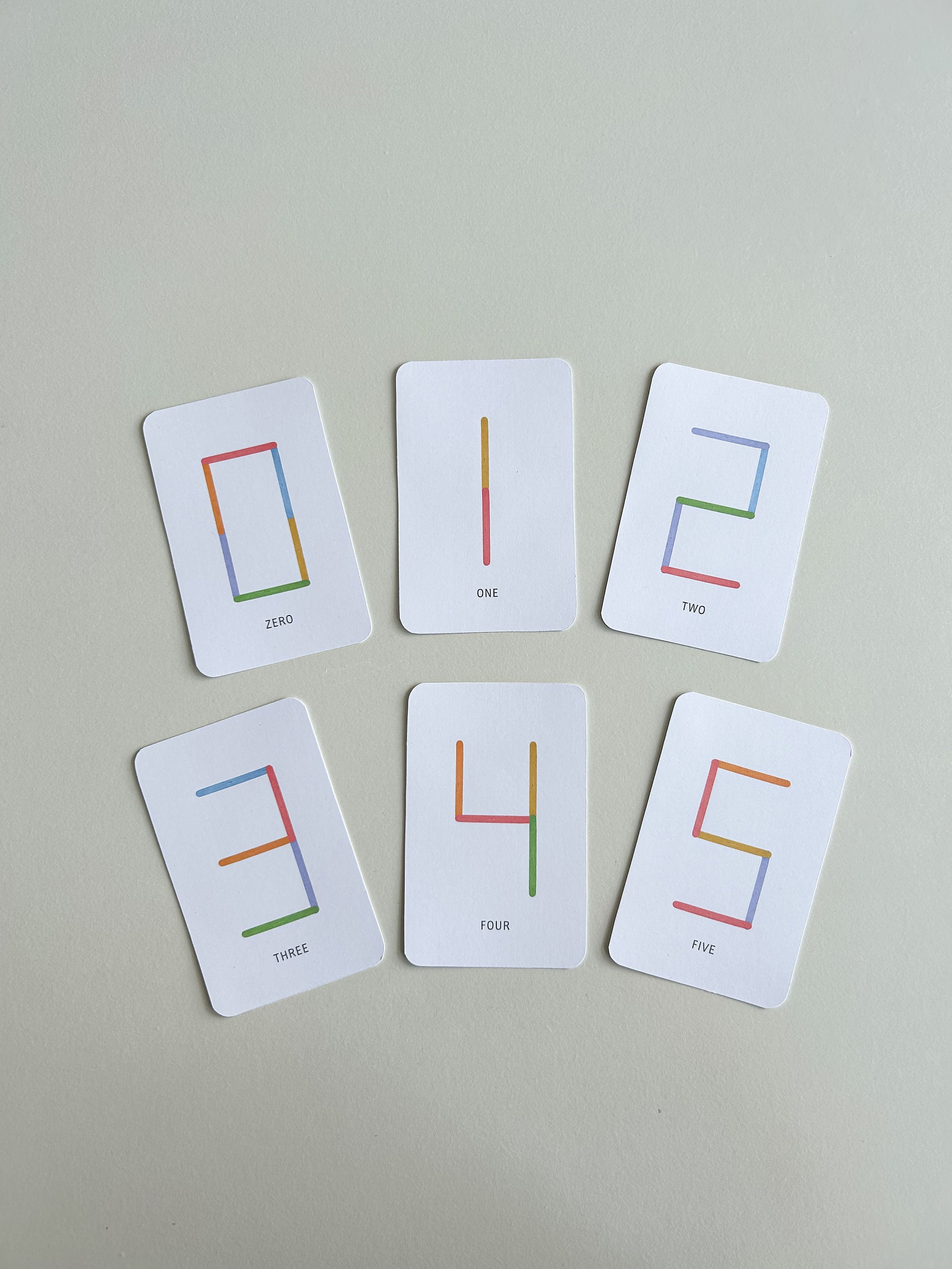 0-9 Popsicle Stick Number Cards Printable, Paddle Pop Stick Activity ...