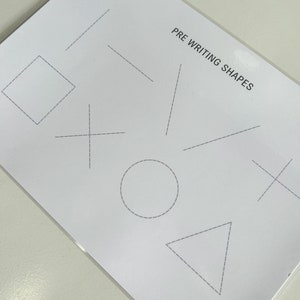 Pre Writing Tracing Sheets Printable, Line Tracing Sheet, Pre Writing ...