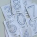 0-9 Number Tracing Cards Printable, Early Writing Skills, Numeracy ...