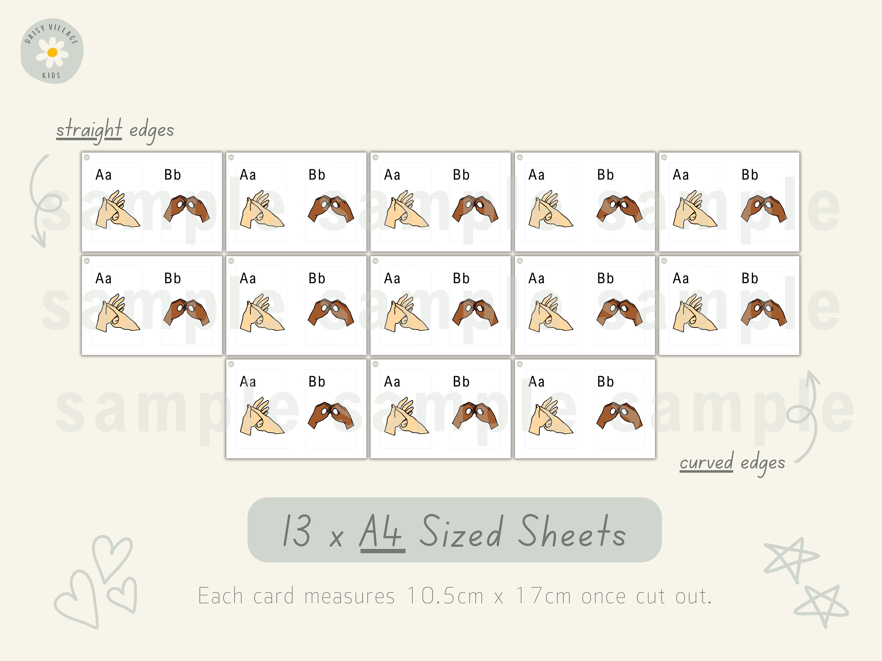 AUSLAN Alphabet Flashcards Printable Learn Australian Sign - Etsy Australia