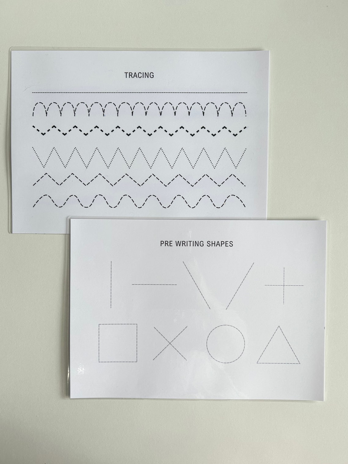 Pre Writing Tracing Sheets Printable, Line Tracing Sheet, Pre Writing ...