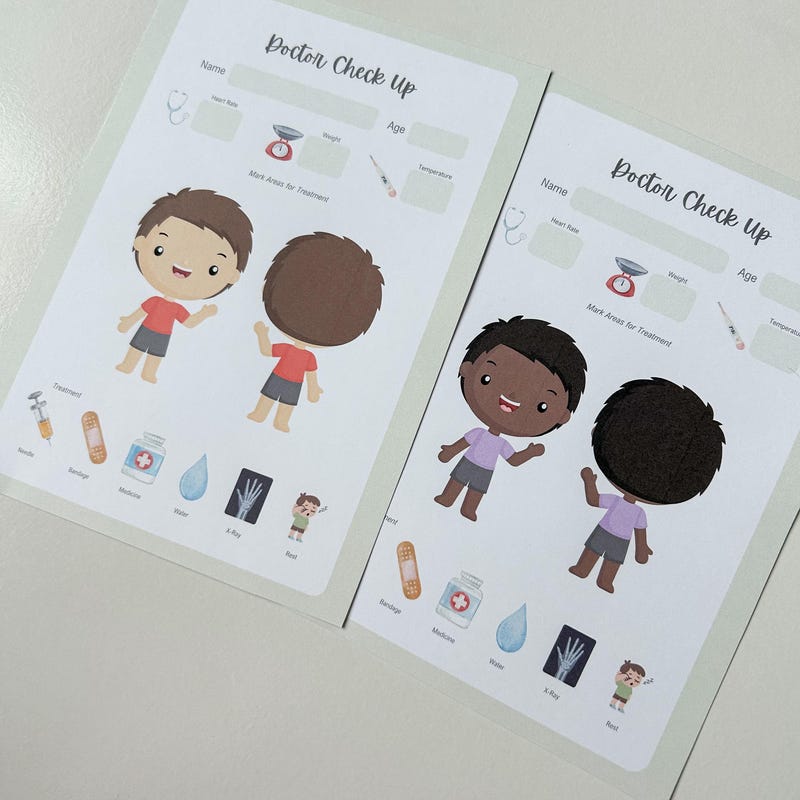 Doctor Pretend Play - Etsy