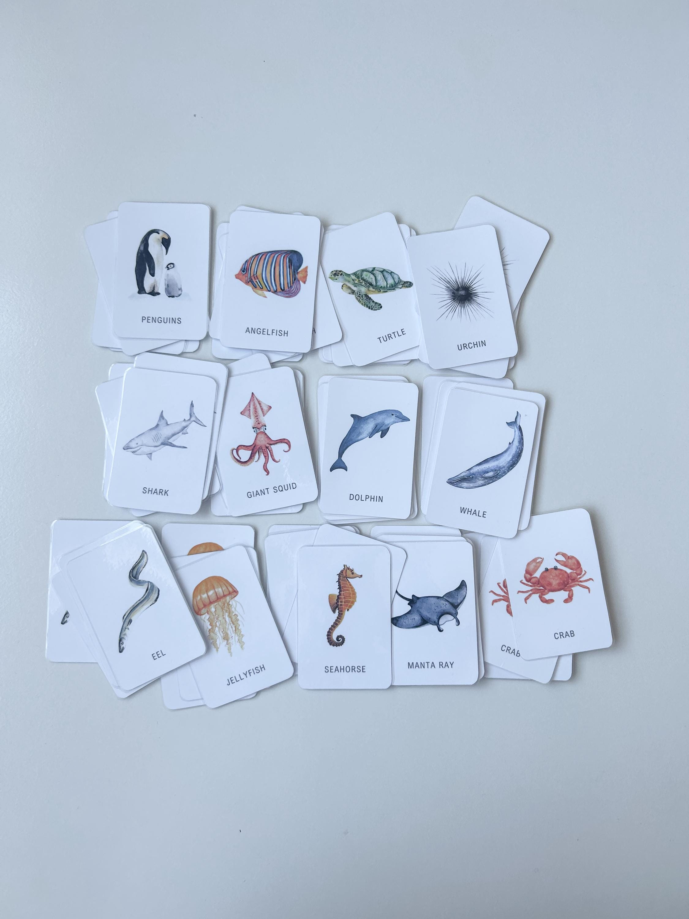 Go Fish Card Game Printable, Family Game, Children's Educational ...