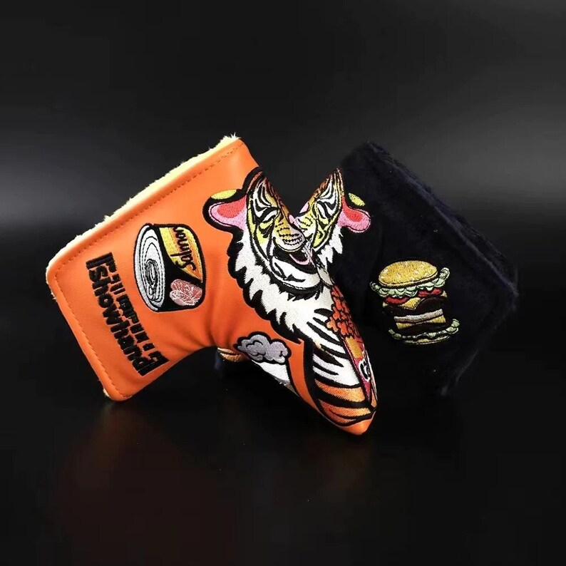 New Custom Design SHOWHAND GOLF Big Cat Putter Headcover Fit Scotty ...