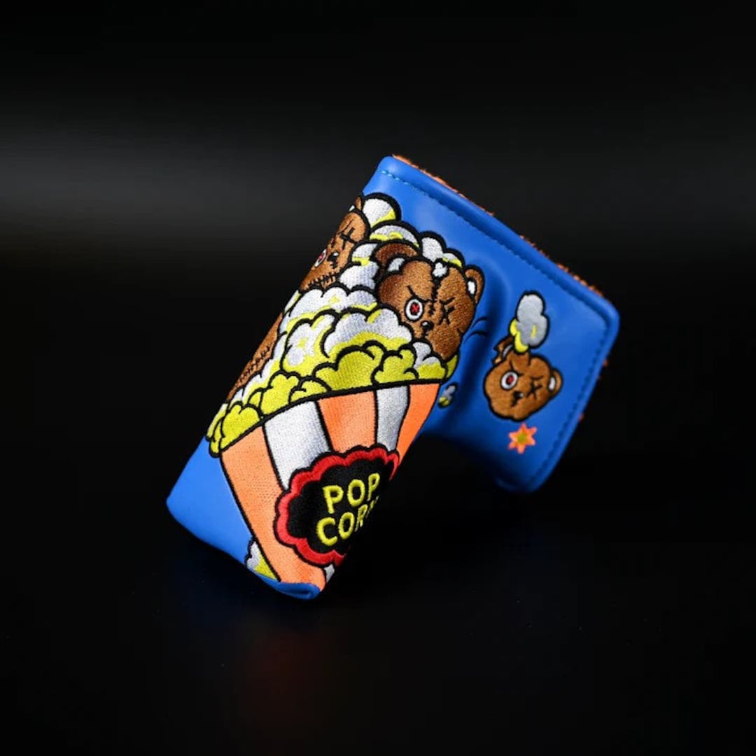 New Custom Design GOLF Covers — Popcorn --blade Putter Headcover - Etsy