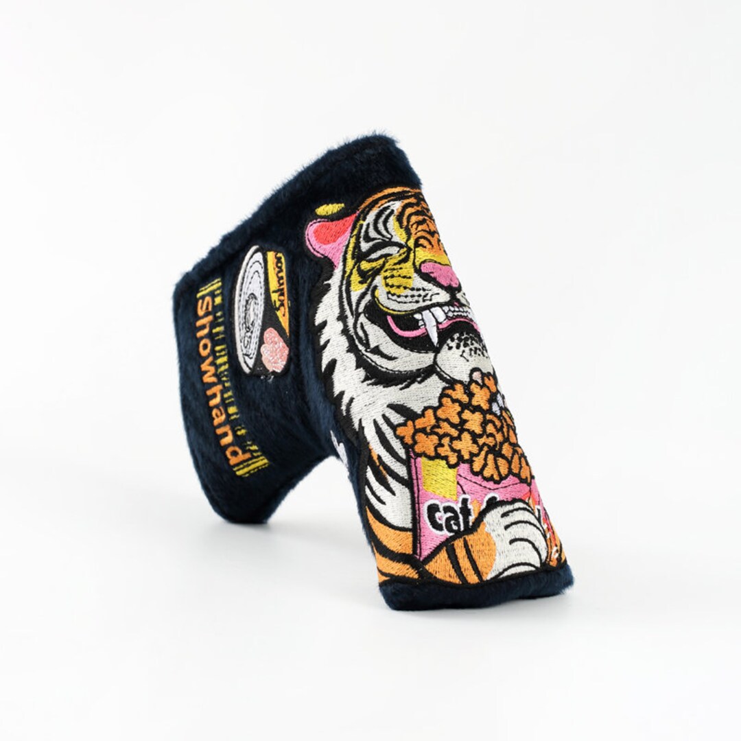 New Custom Design SHOWHAND GOLF Big Cat Putter Headcover Fit Scotty ...