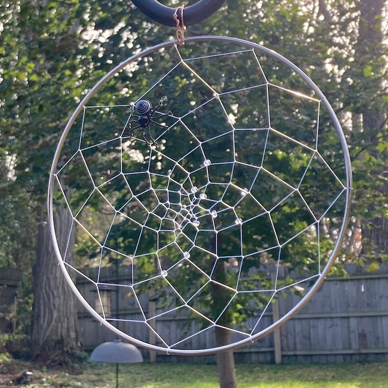 Spider Web Decor - Etsy
