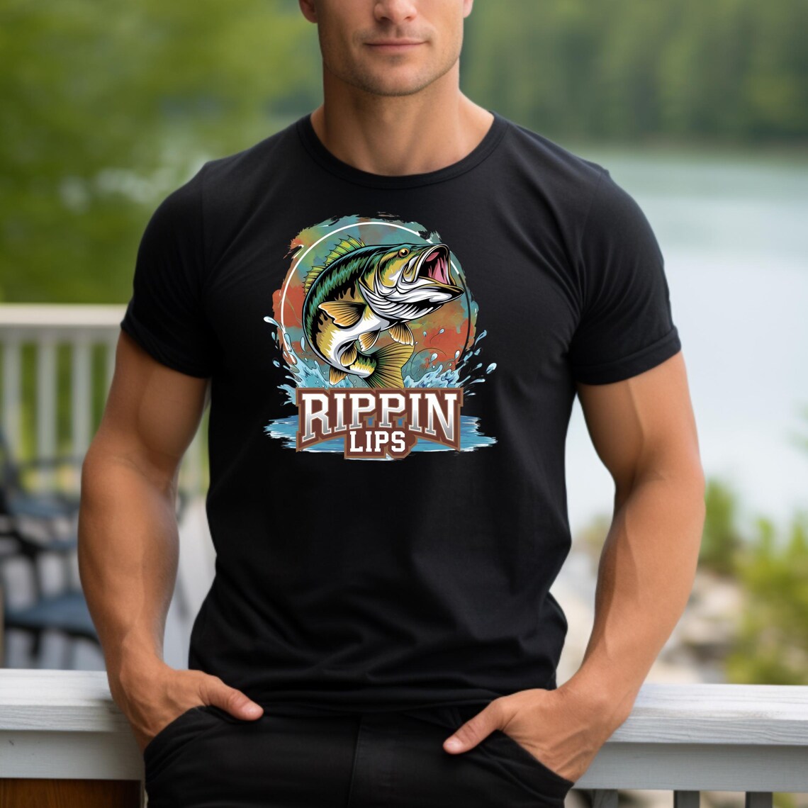 Rippin Lips Bass Fishing SVG| Large Mouth Bass | Bass Fishing | Fishing ...
