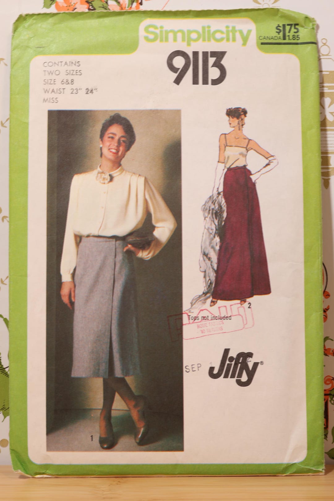 Simplicity 9113 - Skirt Pattern - Vintage Sewing Pattern - 70's - Etsy