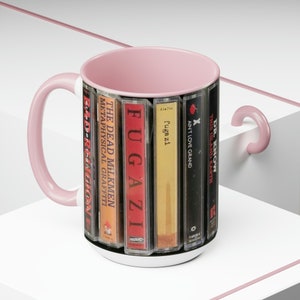 Punk Cassette Coffee Mug 15oz Tea Mug Punk Fugazi Cassette Offspring ...