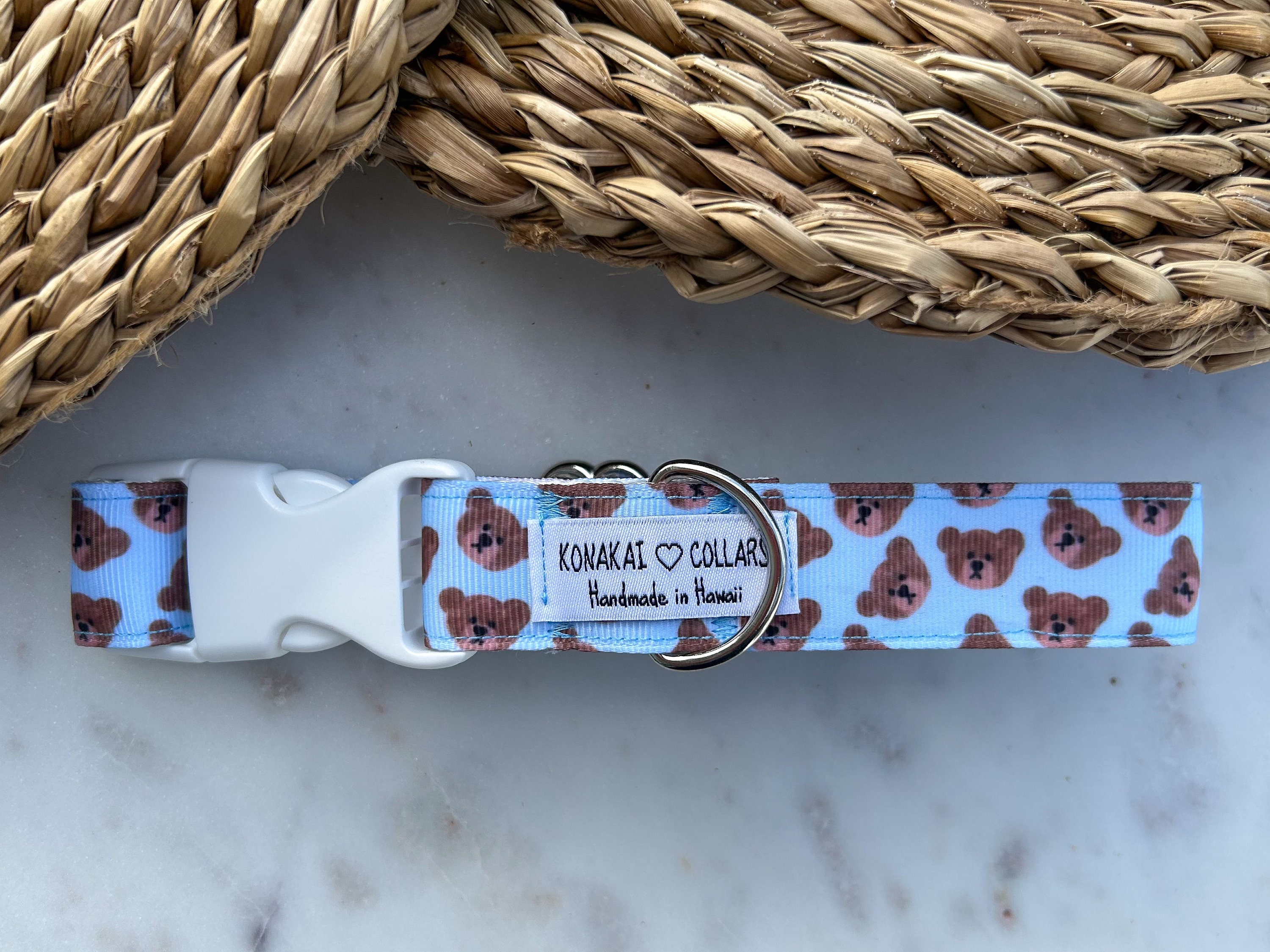 Teddy Bear Dog Collar / Leash - Etsy