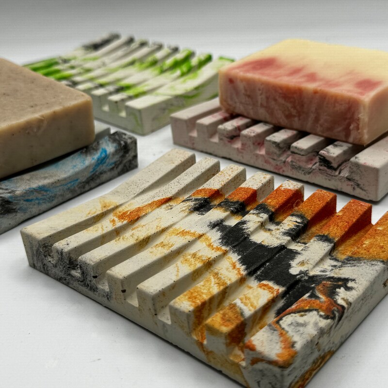 Concrete Soap Dish - Etsy