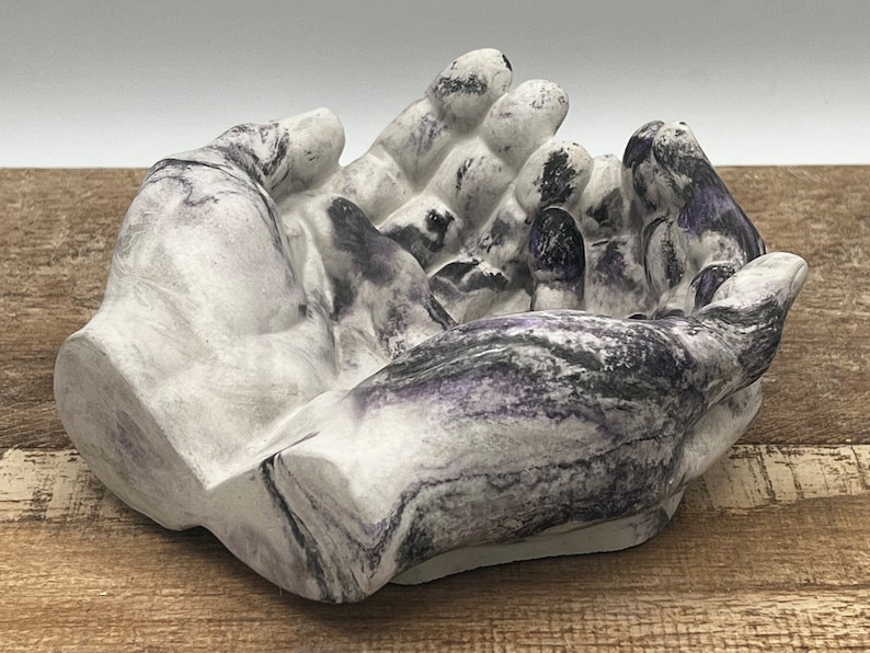 Modern Concrete Key Tray Entryway Tray Artistic Painter - Etsy