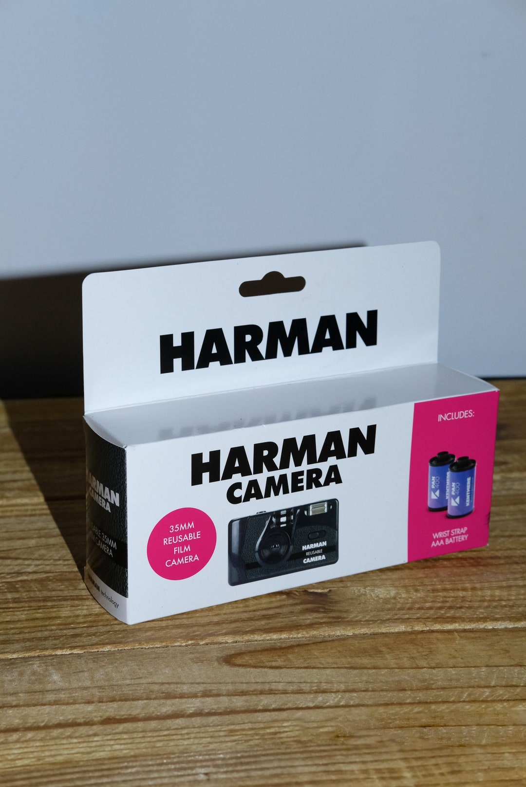 ILFORD Harman Reuseable | 35mm Film Camera | Includes 2x Kentmere Pan ...