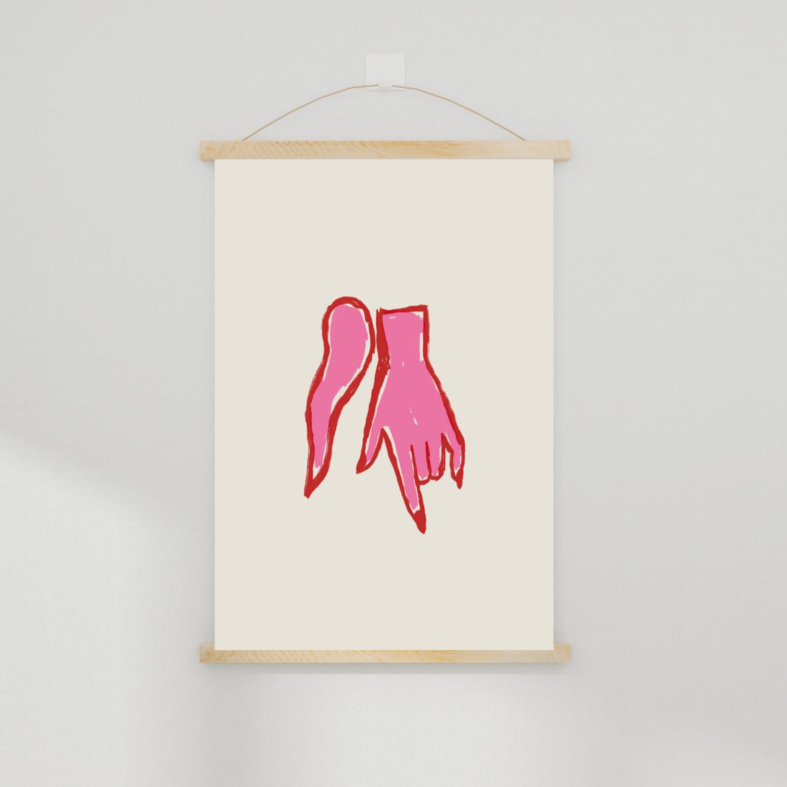 Italian Evil Eye Poster to Print Gallery Wall Art Cornetto aka ...